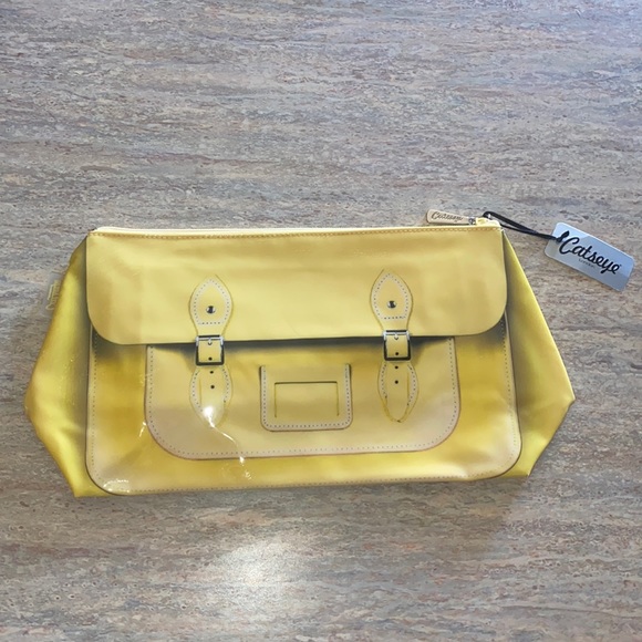 Catseye London | Bags | New Yellow Briefcase Bag | Poshmark